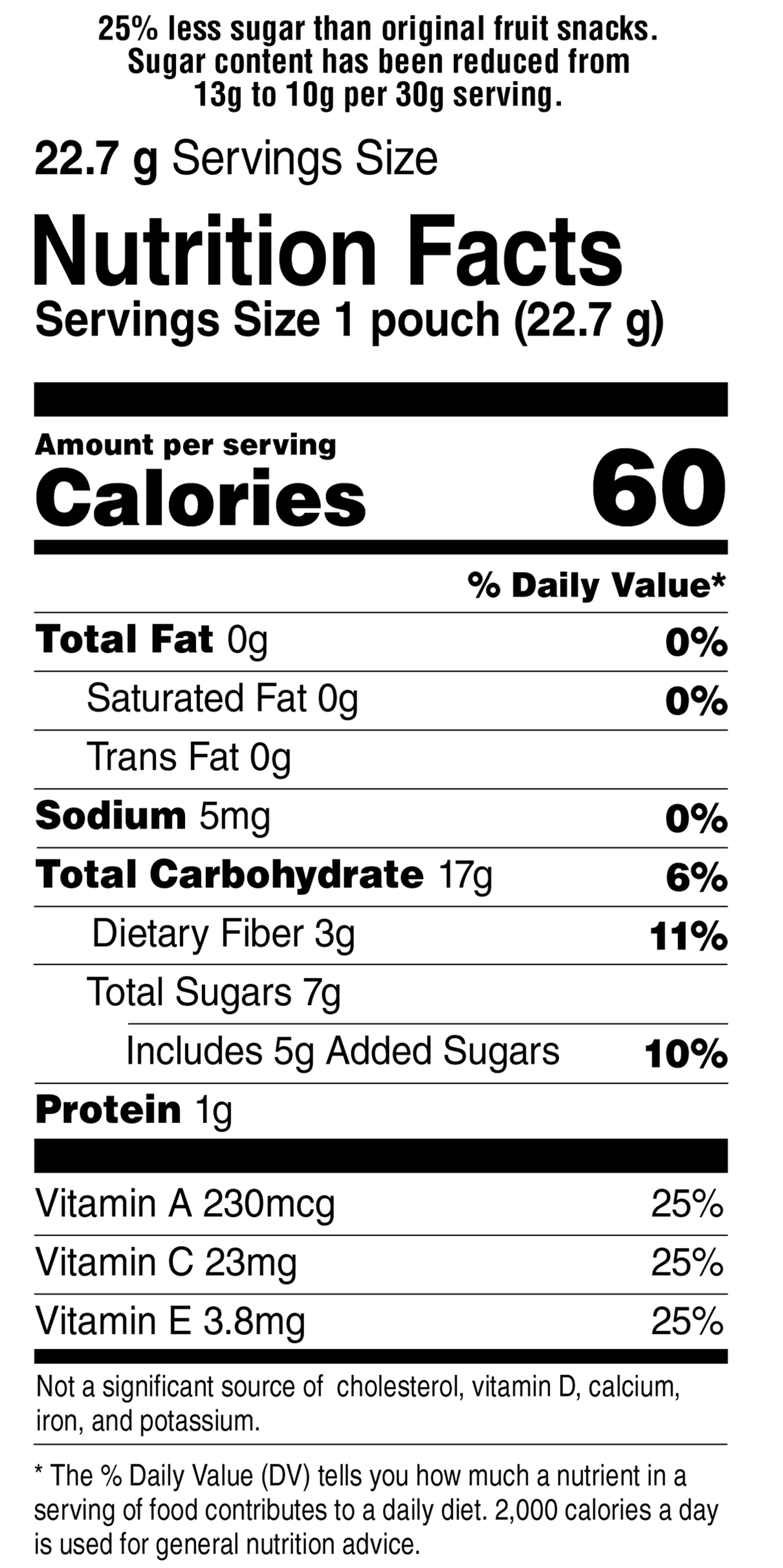 Mixed Fruit Reduced Sugar Fruit Snacks - Welch’s® Fruit Snacks
