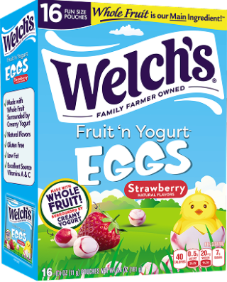 Welch’s® Fruit ‘n Yogurt™ EGGS - Welch’s® Fruit Snacks