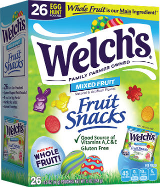 Welch’s® Fruit Snacks Easter - Welch’s® Fruit Snacks